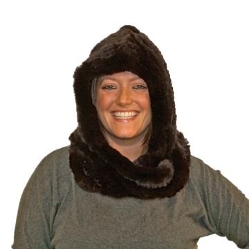 Glacier Wear - NATURAL BEAVER FUR SCARF #NBS For Sale