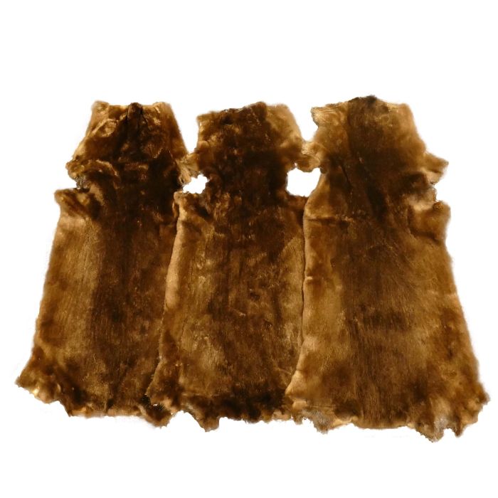 Glacier Wear - Natural Plucked and Sheared Beaver Pelts For Sale