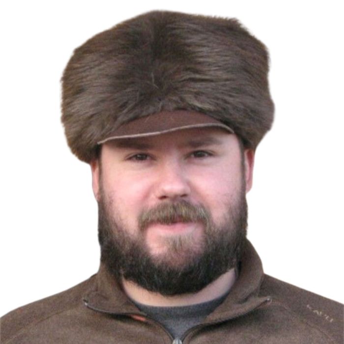 Glacier Wear - Beaver or Badger Free Trapper Style Fur Hat For Sale
