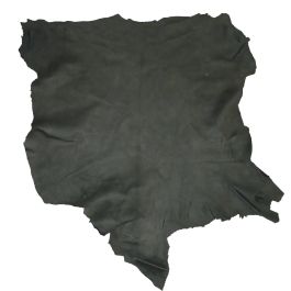 Glacier Wear - black Buckskin Leather Hides For Sale
